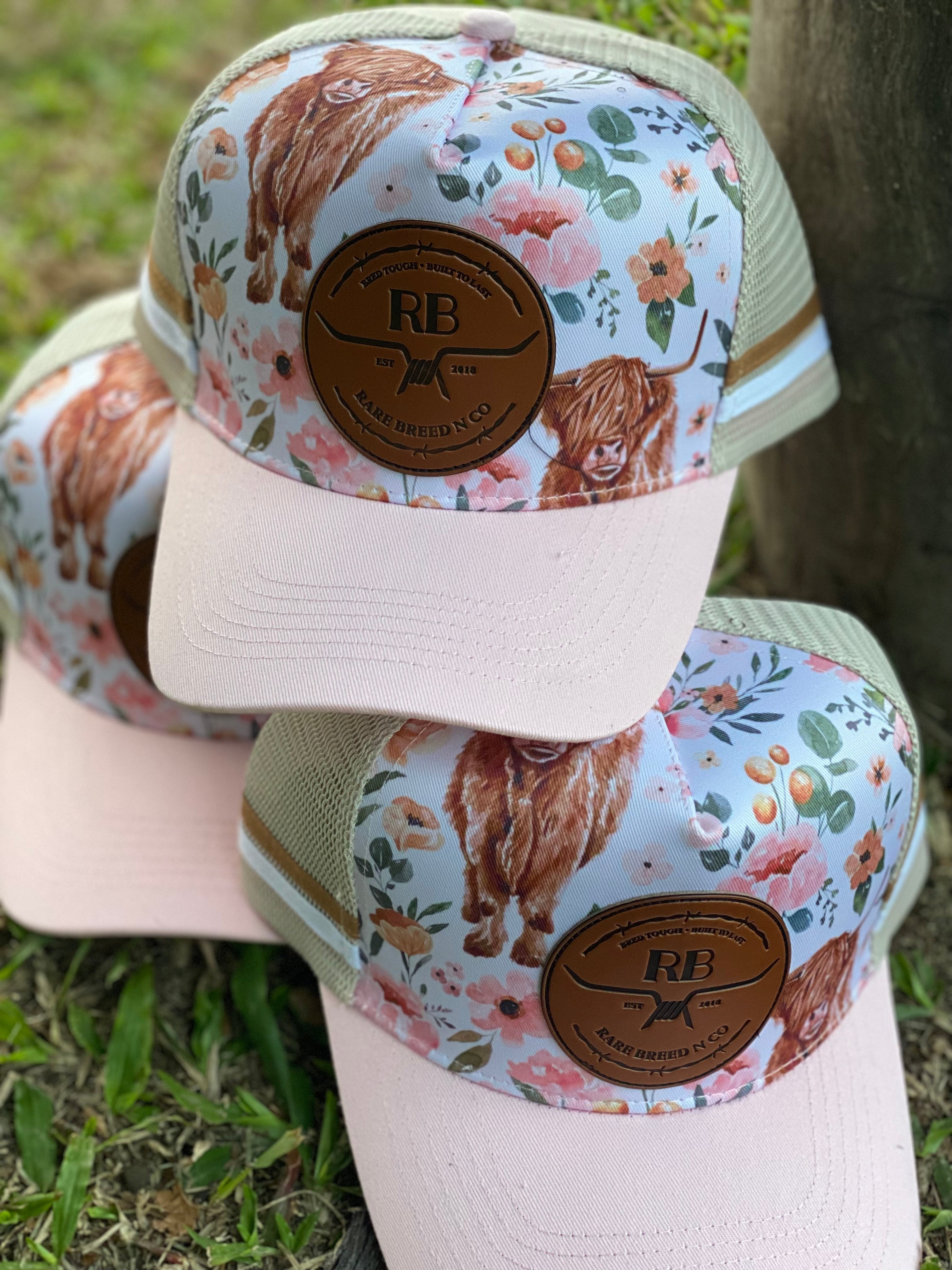Trucker cap highlander cow | Rare Breed n Co